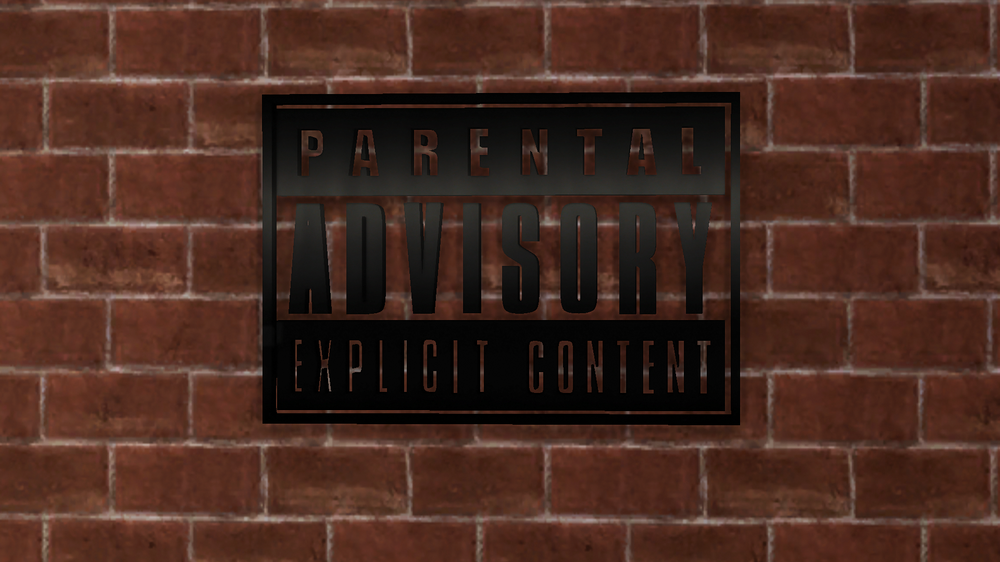 Parental Advisory Sign