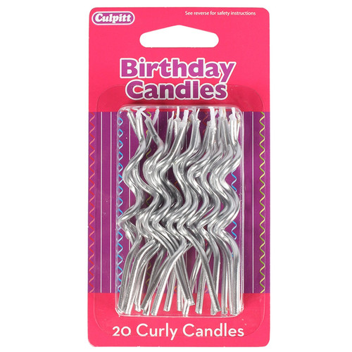 Culpitt 20 Curly Candles | MASONS