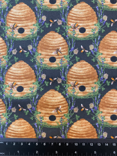 Bee Hive 100% Cotton Fabric | MASONS