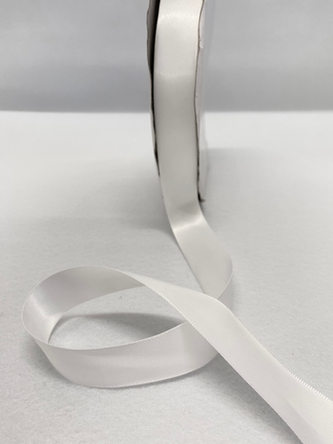 Ivory Satin 24mm Ribbon 100 metre Reel | MASONS