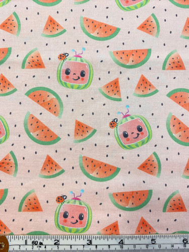CoComelon WaterMelon 100% Cotton Fabric | MASONS
