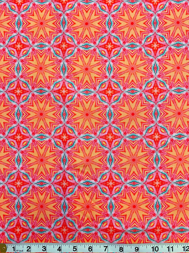 Hexagonal Batik 100% Cotton Fabric | MASONS