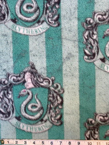 Harry Potter Slytherin Polar Fleece Fabric | MASONS