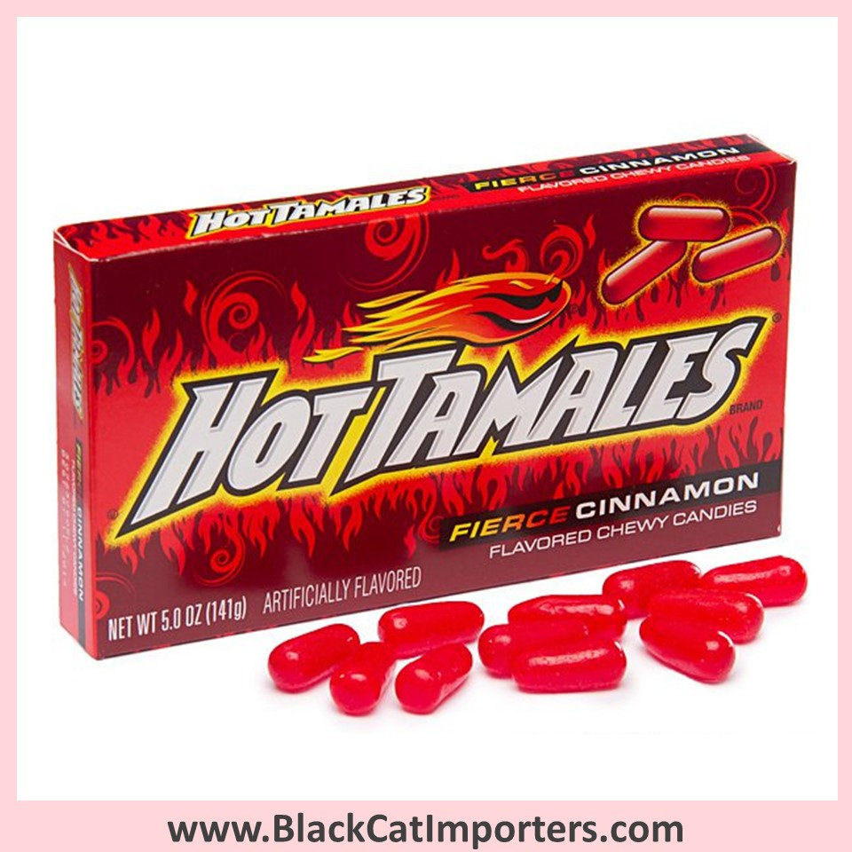 Hot Tamales Candies / Fierce Cinnamon / Theater Box | Black Cat ...