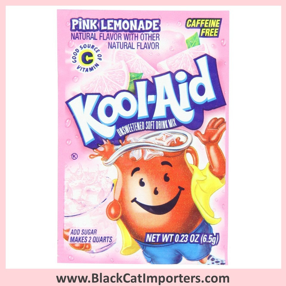 Kool-Aid Unsweetened Drink Mix / Pink Lemonade | Black Cat Importers ...