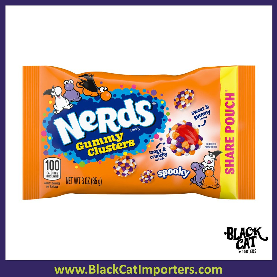 HALLOWEEN 25 - Nerds Spooky Gummy Clusters 12/3 Ounce Package Share ...
