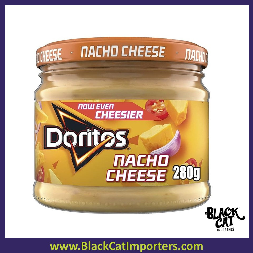 CHRISTMAS 25 - UK - Doritos Nacho Cheese Sharing Dip 6/280g | Black Cat Importers | Ontario