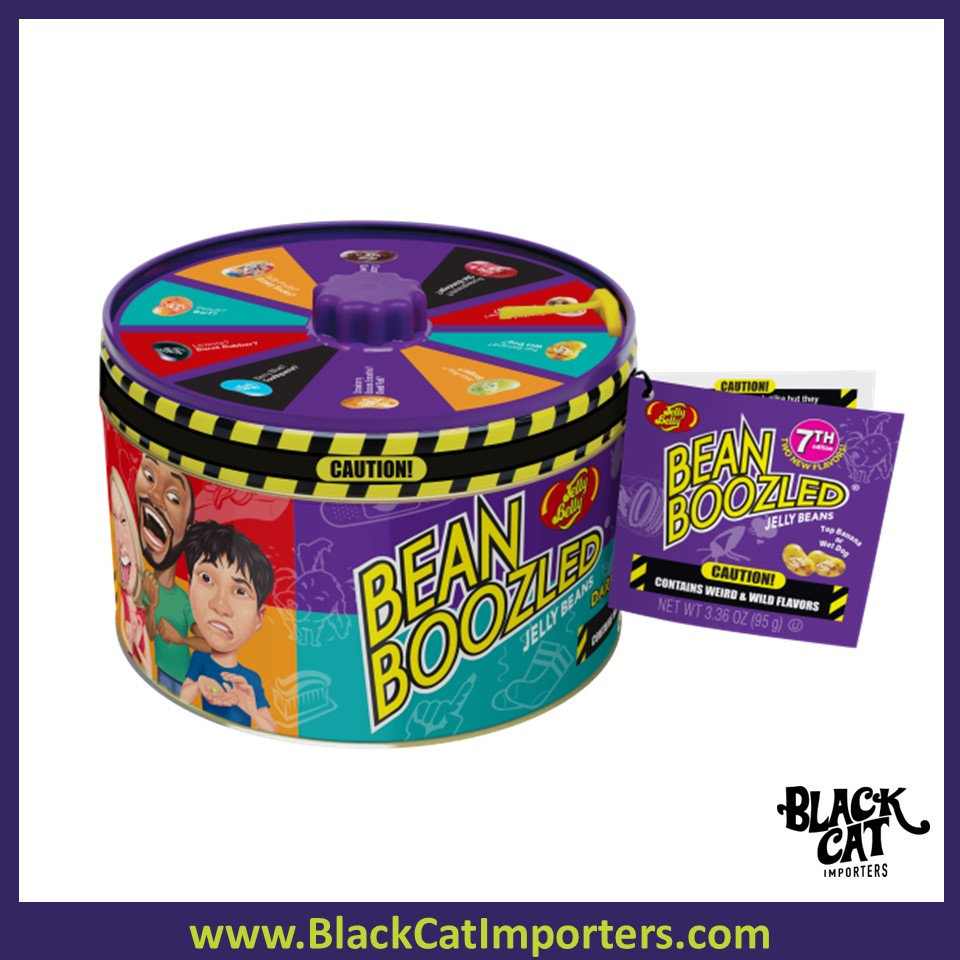 Jelly Belly - BeanBoozled Spinner Tin Jelly Bean 7th Edition | Black ...