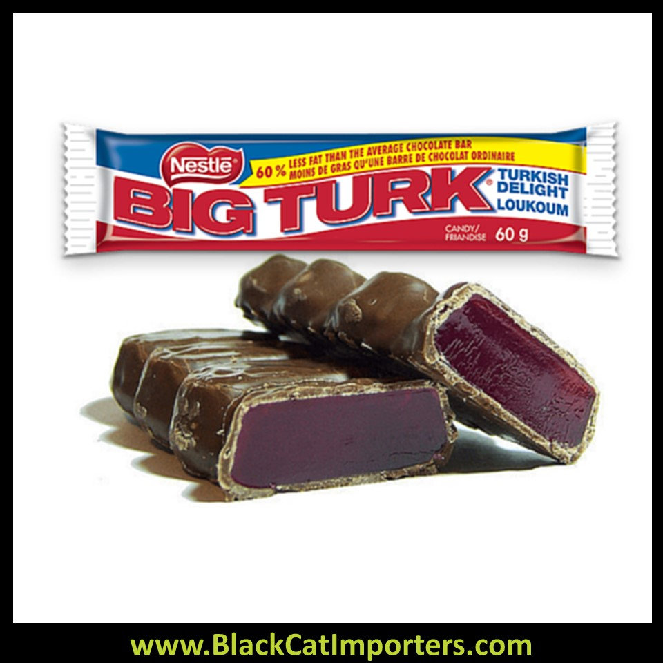 Big Turk Chocolate Bar 36/Box | Black Cat Importers | Ontario