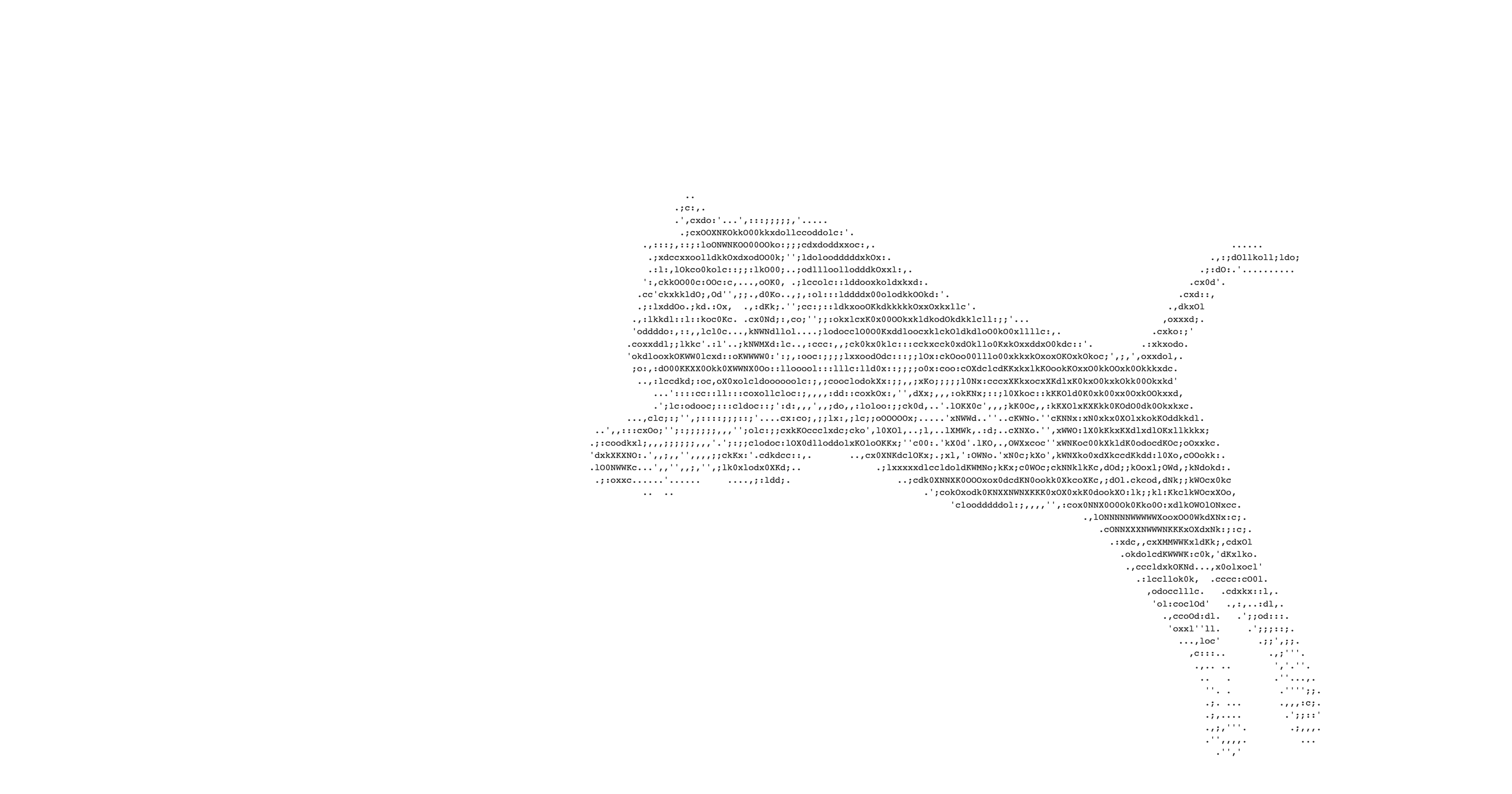 Ascii Art Shark