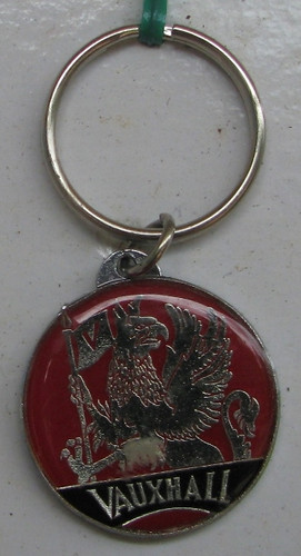 Key Chain - Vauxhall Red and Black | vauxhall-australia