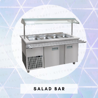 Stainless Steel Salad Bar | Mittal Technology