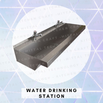 Stainless Steel Water Drinking Station | Mittal Technology