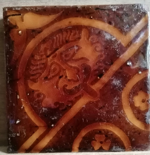 Grinning face | pugin-tiles