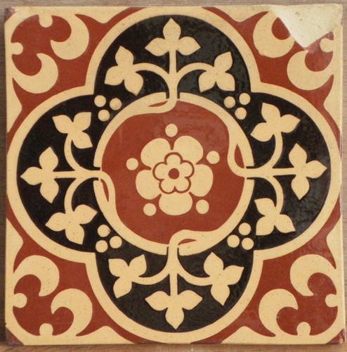 Pugin quatrefoil | pugin-tiles