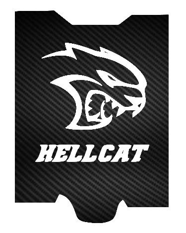 Carbon Fiber Hellcat Wall Sign | Classic Composites L