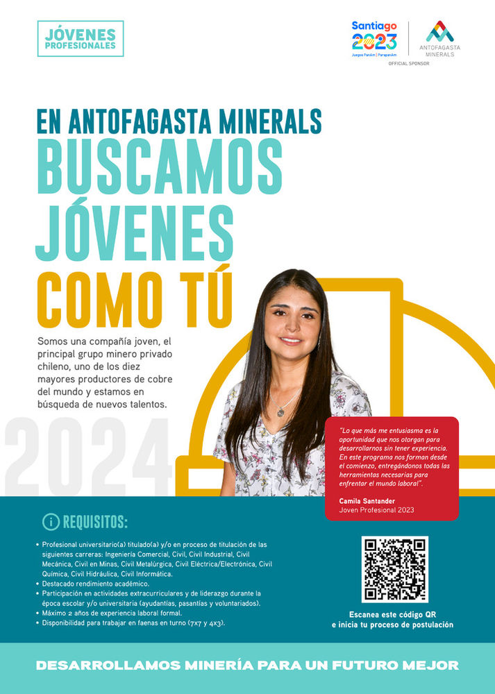 AMSA : Programa Jóvenes Profesionales 2024 | iMineros