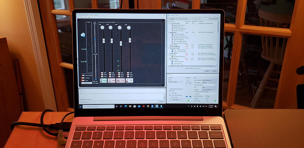Online remote jamming can get you through the winter and beyond