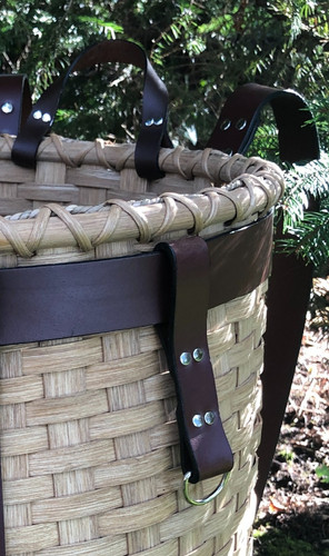 Leather Accessory Strap for Packs | AdirondackBasketry