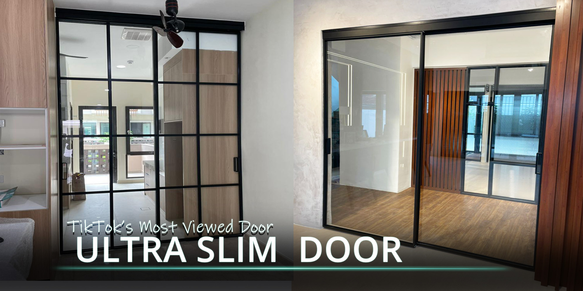 Ultra Slim Sliding Door | Hanging Door | RelianceHome