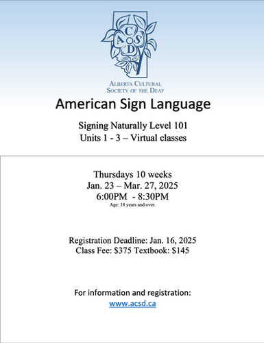 ASL Class 101 | ACSD