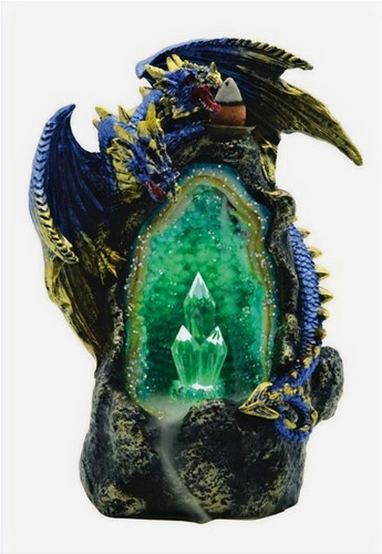 Blue Dragon LED Backflow Burner | Rainbow Zen