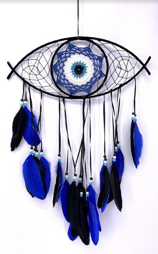 Evil Eye Dream Catcher Rainbow Zen