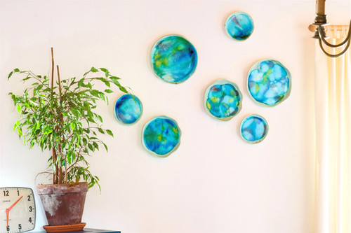 Set of 3-7 wall plates. Inspired by Irish sea and landscape | The Mood ...
