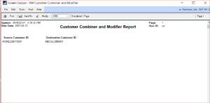How to Use Vendor/Customer Modifier and/or Combiner
