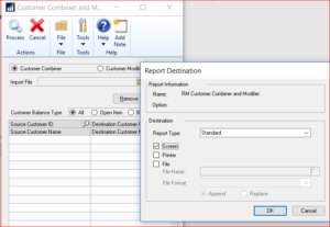 How to Use Vendor/Customer Modifier and/or Combiner