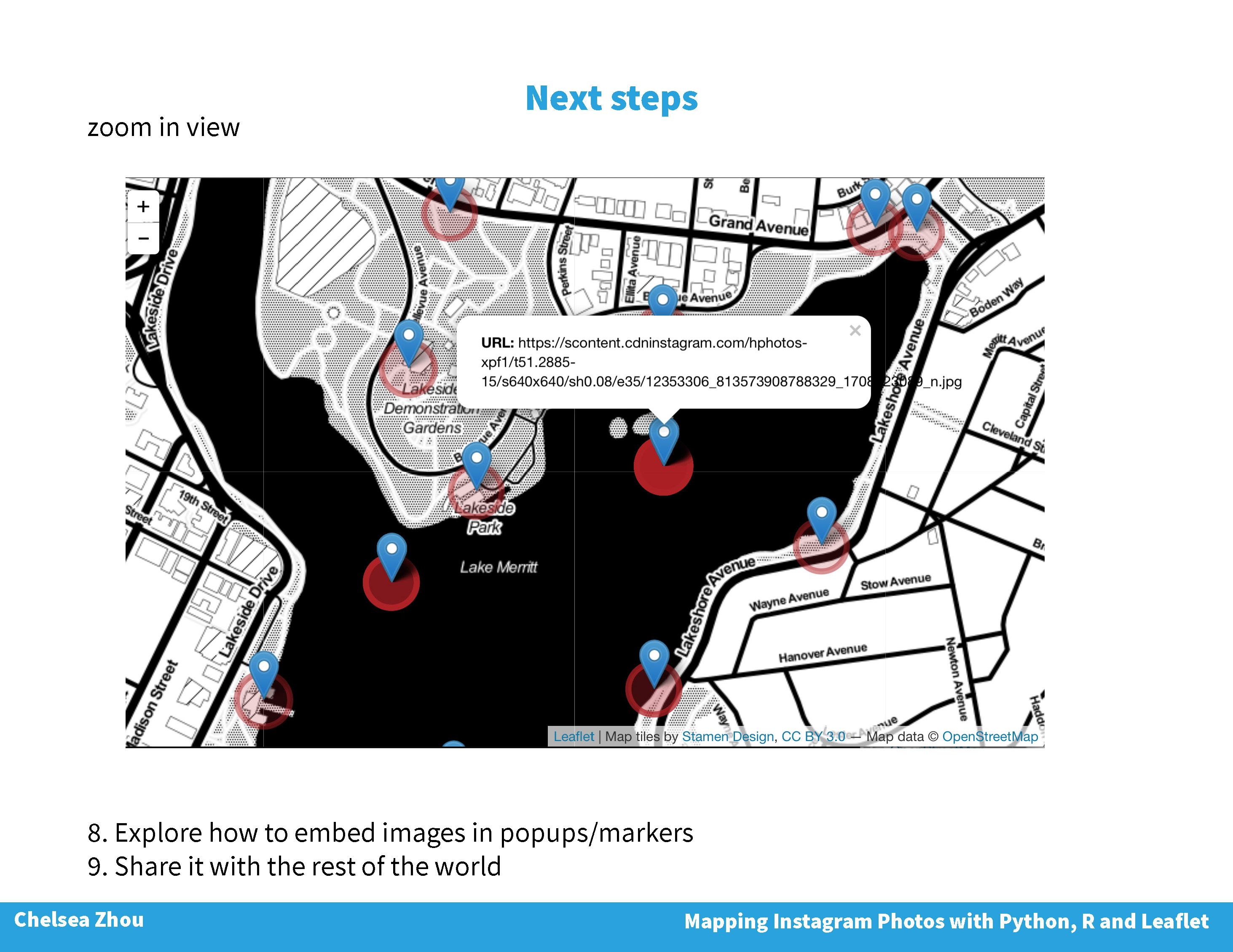 Lake Merritt Map