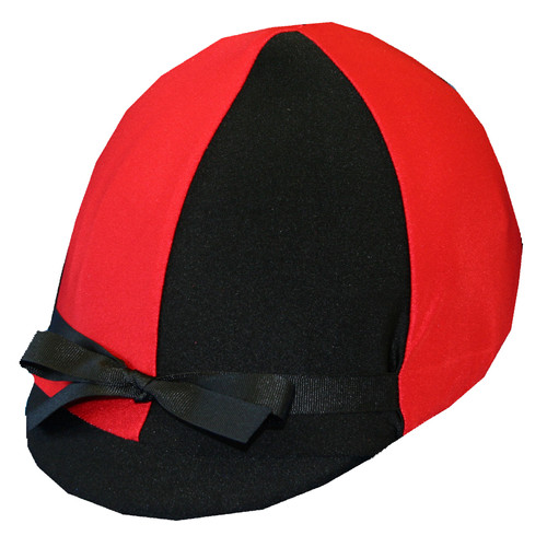 Red and Black | Horse & Pony Riding Helmet Covers | Pennsylvania and ...
