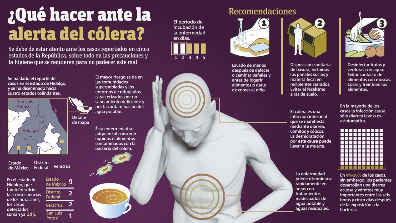 Cólera, Infografia, Hice