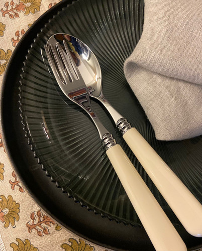 Cream Cutlery | Splendid Hire