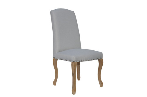 Luxury Studded Chair With Curved Legs | My Indoor Furniture