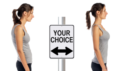 Good Posture Vs Bad Posture - The Choice is Yours