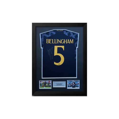 Signed Jude Bellingham Real Madrid Away shirt | Football memorabilia