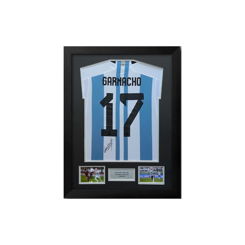 Signed Alejandro Garnacho Argentina Shirt | Football memorabilia