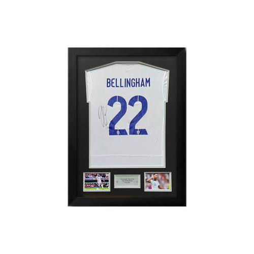 Signed Jude Bellingham England Home shirt | Football memorabilia