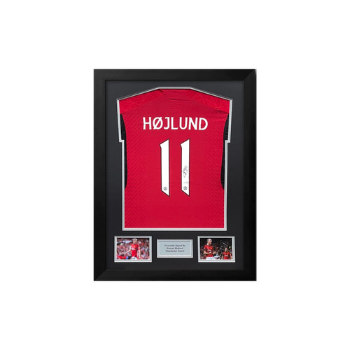 Signed Rasmus Hojlund shirt | Football memorabilia