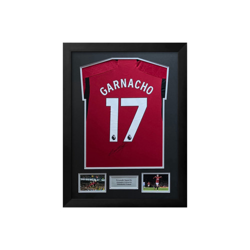 Signed Alejandro Garnacho Shirt | Football memorabilia