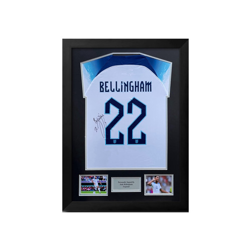 Signed Jude Bellingham England Home shirt | Football memorabilia