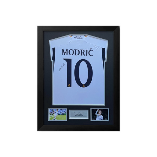 Signed Luka Modric Shirt | Football memorabilia