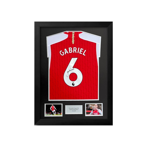 Signed Gabriel Magalhães Signed Arsenal Shirt | Football memorabilia