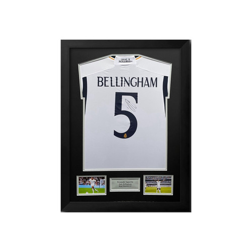 Signed Jude Bellingham Real Madrid Home shirt | Football memorabilia