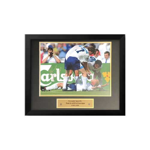 20x16 Signed Paul Gascoigne photo with COA | Football memorabilia