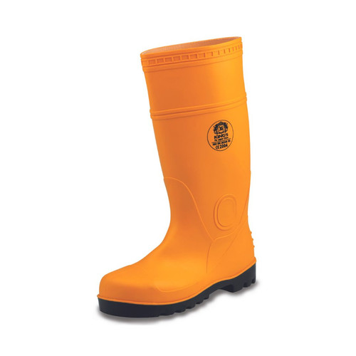 King's PVC Yellow Waterproof Safety Boots KV20Y | Ansac Technology|SG