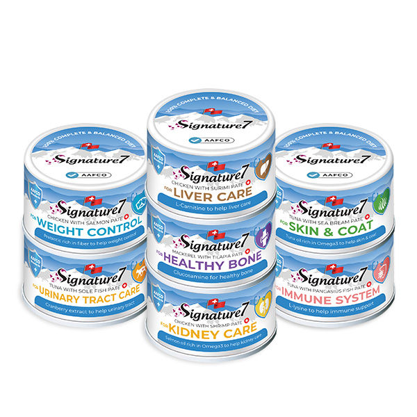 Signature 7 Cat Food | Organic, Gourmet, and Specialized Nutrition