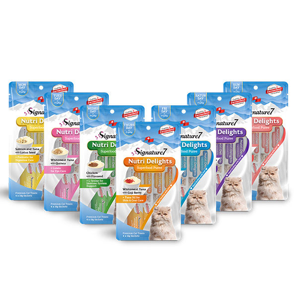 Signature 7 Cat Treats Nutri Delights