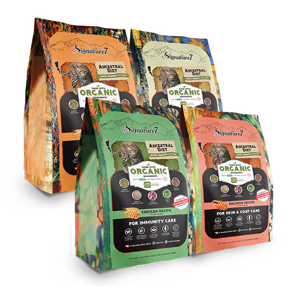 Signature 7 Cat Food | Organic, Gourmet, and Specialized Nutrition